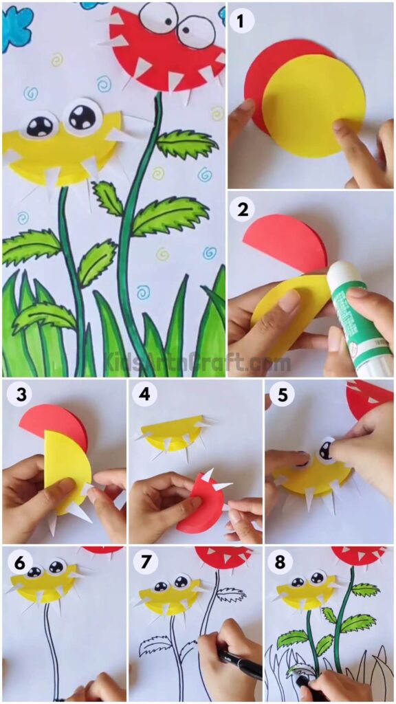 DIY Venus Fly Trap Craft Step-by-step Tutorial For Kids - Kids Art & Craft