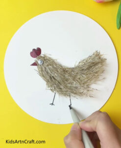 Easy Chicken Craft Tutorial for Kids and Beginners - Kids Art & Craft