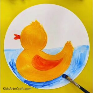 Easy Duck Painting Step-by-step Tutorial For Kids - Kids Art & Craft