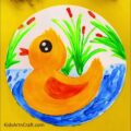 Easy Duck Painting Step-by-step Tutorial For Kids - Kids Art & Craft
