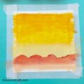 Easy Dusk Scenery Painting Step-by-step Tutorial For Kids - Kids Art ...
