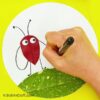 Easy Leaf Insect Craft Tutorial For Kids - Kids Art & Craft