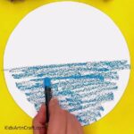 Easy Mountains In Sea Scenery Art-Craft Ideas For Kids - Kids Art & Craft