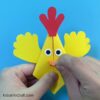 Easy Paper Hen Craft Tutorial For Beginners - Kids Art & Craft