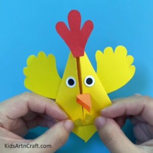 Easy Paper Hen Craft Tutorial For Beginners - Kids Art & Craft