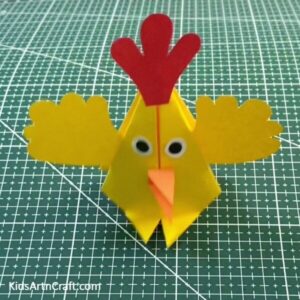 Easy Paper Hen Craft Tutorial For Beginners - Kids Art & Craft