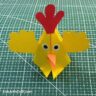Easy Paper Hen Craft Tutorial For Beginners - Kids Art & Craft