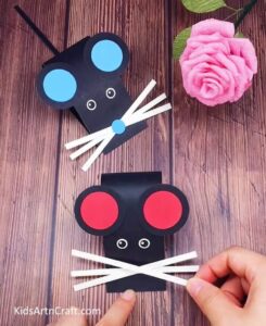 Easy Paper Mouse Craft Step by Step Tutorial for kids - Kids Art & Craft