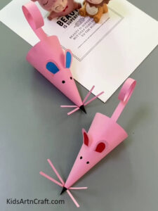 Easy Paper Mouse Finger Puppet Craft Tutorial For Beginners - Kids Art ...