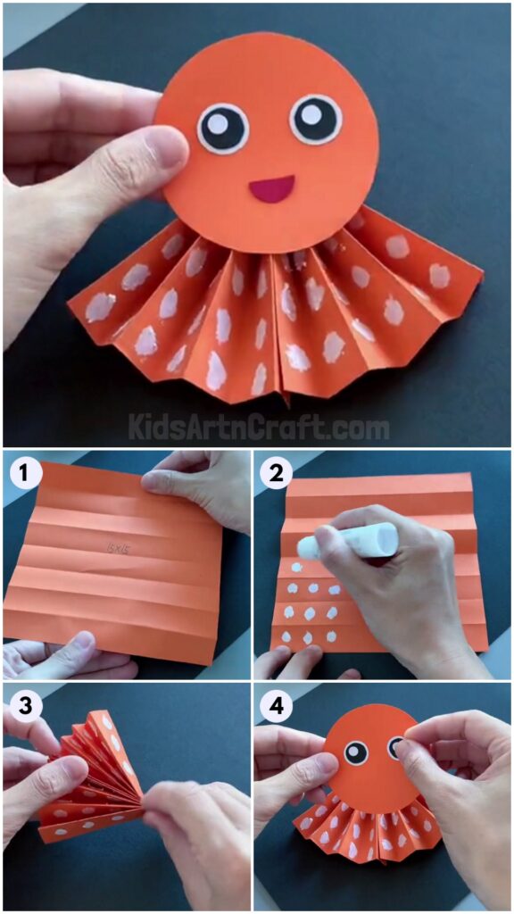 Easy Paper Octopus Craft Tutorial for Kids - Kids Art & Craft