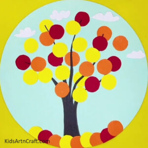 Easy Paper Tree Drawing Craft Step-by-step Tutorial - Kids Art & Craft
