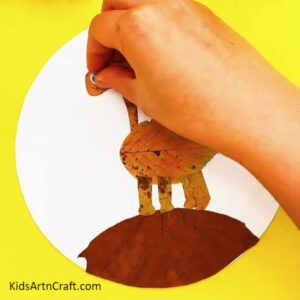 Fall Leaves Dinosaur Landscape Craft Tutorial For Kids - Kids Art & Craft