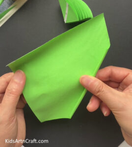 Frog Shaped Paper Umbrella Kids Craft For Kids - Kids Art & Craft