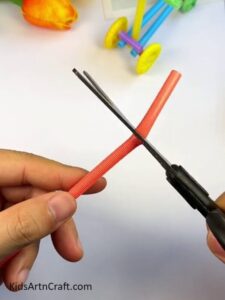 Fun to Make Kids Scooter With Plastic Straws Step-by-step Tutorial ...