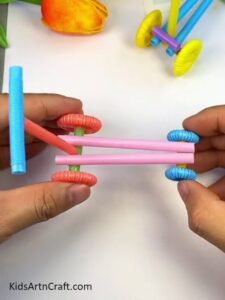 Fun to Make Kids Scooter With Plastic Straws Step-by-step Tutorial ...