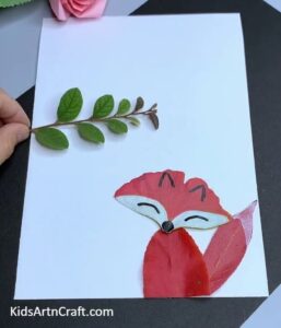 Handmade Leaves Fox And Bird Singing Craft Tutorial For Beginners ...