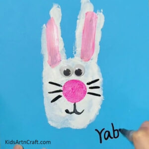 Handprint Bunny Craft With Step By Step Instructions - Kids Art & Craft