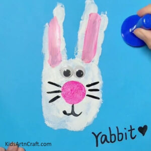 Handprint Bunny Craft With Step By Step Instructions - Kids Art & Craft