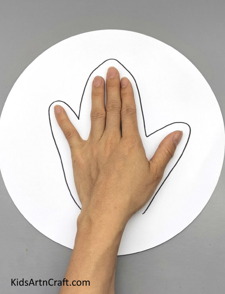 Handprint Corn Drawing easy Tutorial For Kids - Kids Art & Craft