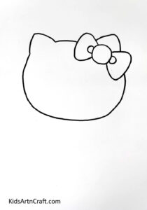 How to Draw Cute Kitty Easy Tutorial for kids - Kids Art & Craft