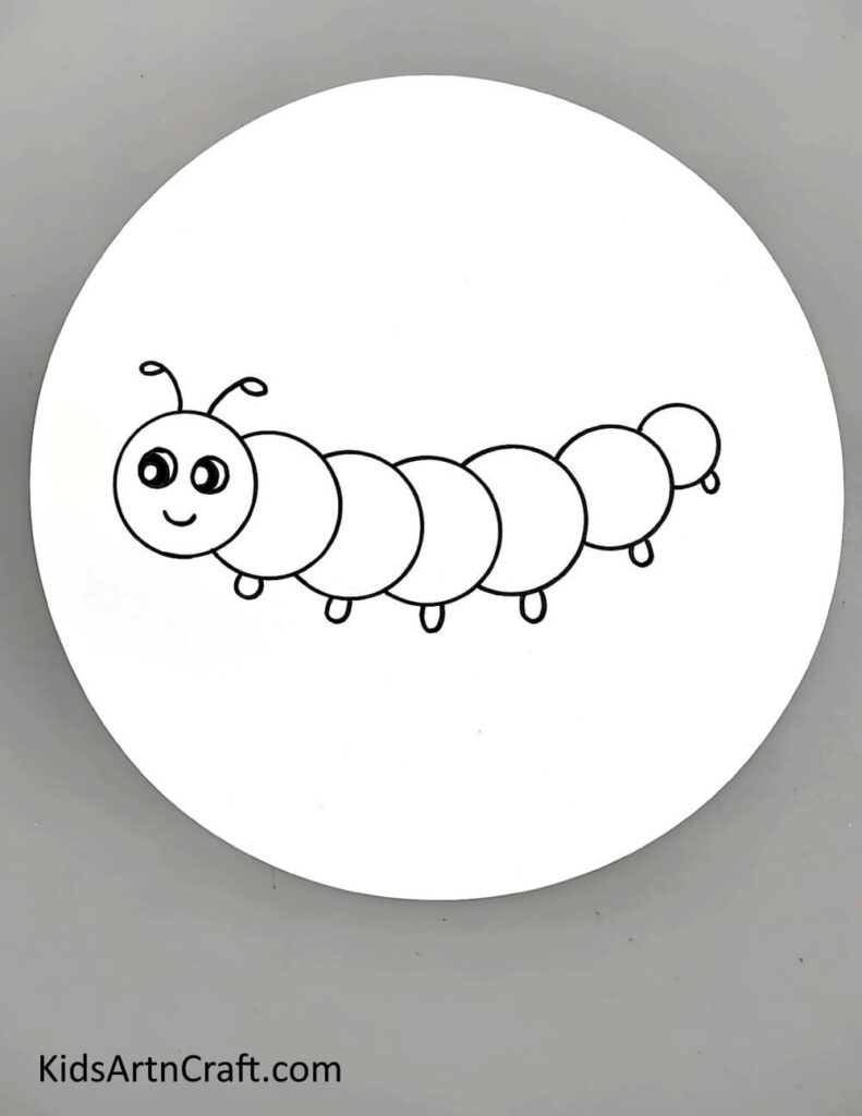 How to Draw Worm Easy Drawing for Kids - Kids Art & Craft