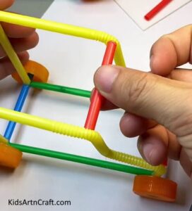 How to Make a Toy Car Using Straw Easy Tutorial for kids - Kids Art & Craft