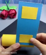 How to Make Handmade Paper Toy Train for Kids - Kids Art & Craft