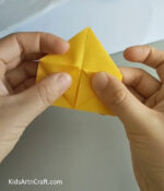 How to Make Origami Rose Easy Tutorial For Beginners - Kids Art & Craft