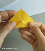 How to Make Origami Rose Easy Tutorial For Beginners - Kids Art & Craft