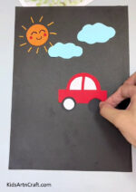 How To Make Paper Car Artwork For Kids - Kids Art & Craft