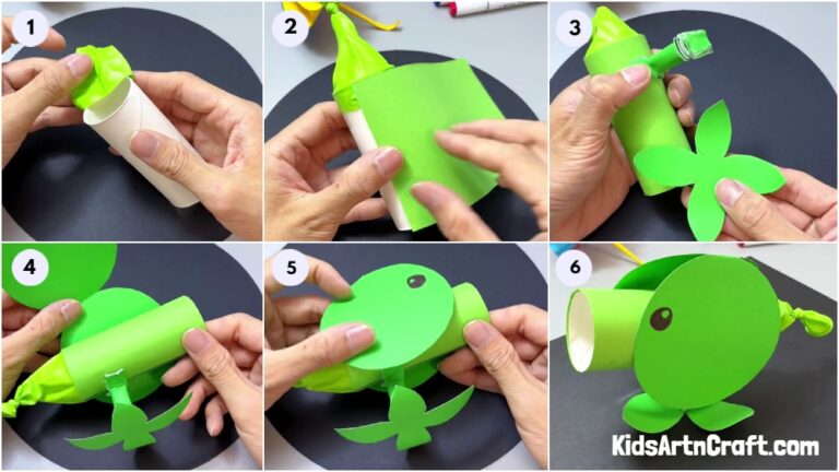 Learn to Make Paper Cannon - Step by Step Tutorial - Kids Art & Craft