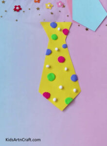 How To Make Paper Neck-tie easy tutorial for kids - Kids Art & Craft