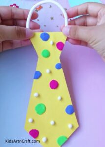How To Make Paper Neck-tie easy tutorial for kids - Kids Art & Craft