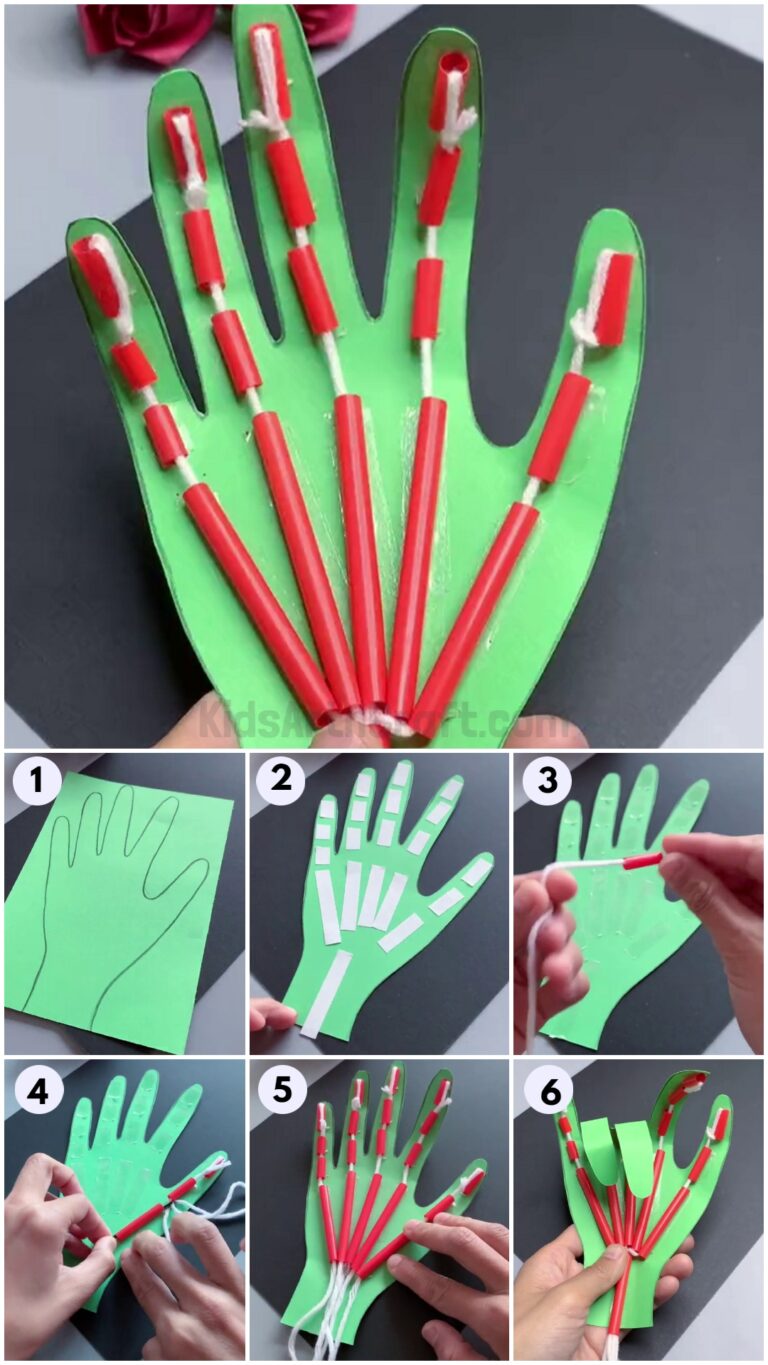 How To Make Paper Robotic Hand for kids - Kids Art & Craft