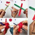 Cool Airplane Popsicle Stick Craft Step-by-step Tutorial For Kids ...