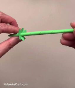 How to Make Tulip Flower with Paper For Kids - Kids Art & Craft