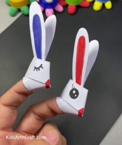 Learn to make Bunny Finger Puppets Easy Tutorial for kids - Kids Art ...