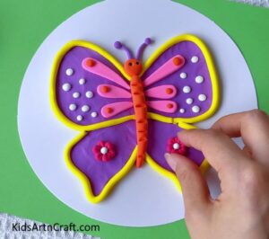 Learn to make butterfly Using clay for children - Kids Art & Craft