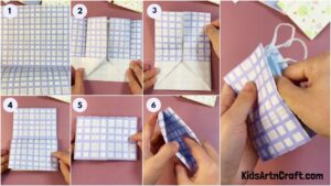 Make a Handy Paper Origami Pouch For Kids - Kids Art & Craft