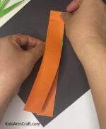 Paper Carrot Craft Step by Step Tutorial for Kids - Kids Art & Craft