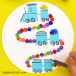 Rainbow Train Artwork Craft Tutorial For Kids - Kids Art & Craft
