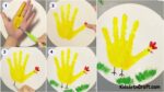 Simple Handprint Hen Art Tutorial For Kids - Kids Art & Craft