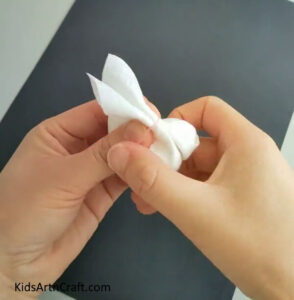Tissue Paper Bunny Step-by-Step Craft Tutorial for kids - Kids Art & Craft