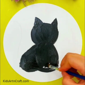 Adorable Cat Painting Tricks And Steps Tutorial For Kids - Kids Art & Craft