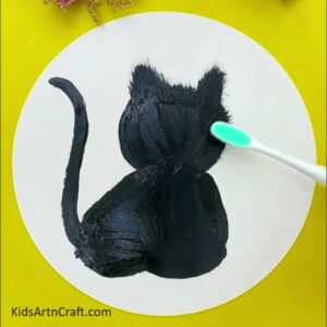 Adorable Cat Painting Tricks And Steps Tutorial For Kids - Kids Art & Craft