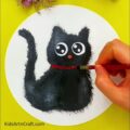 Adorable Cat Painting Tricks And Steps Tutorial For Kids - Kids Art & Craft