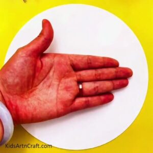 Easy Hand Outline Hen Drawing Trick And Steps Tutorial - Kids Art & Craft