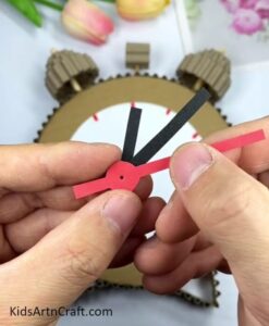 How to Make Cardboard Alarm Clock Recycled Craft For Kids - Kids Art ...