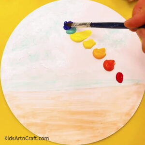 Rainbow Tree Beautiful Painting Tutorial For Beginners - Kids Art & Craft