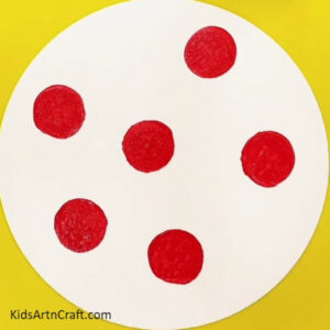 Red Turnip Painting Artwork Step by Step Tutorial - Kids Art & Craft